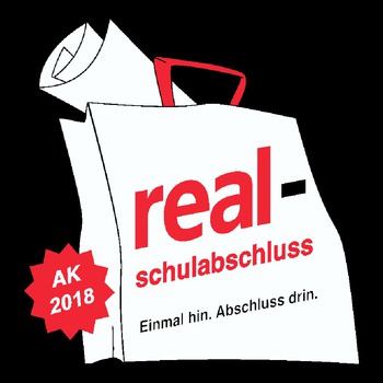 Abschlussmotiv G149 - real - schulabschluss Einmal hin. Abschluss drin ...