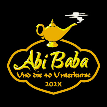 Abimotiv LA54 - AbiBaba 5 || Abschlussshirts von SCHUL.AG